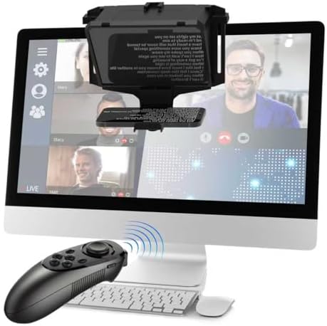 Amazon.com : GEIMRSY 8-Inch Mobile Teleprompter, 3-in-1 Handheld ...