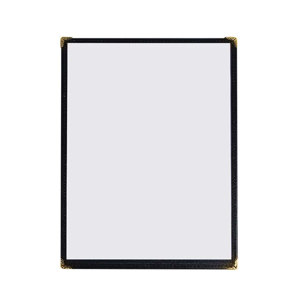 Amazon.com: 1 Piece Menu Cover Double Menu Cover 8.5 x 11 Inch PVC Menu ...