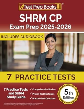 SHRM CP Exam Prep: Practice Tests and SHRM Study Guide: [5th Edition ...
