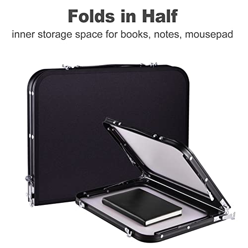 Snapklik.com : Foldable Laptop Table, Bed Table For Study And Reading ...