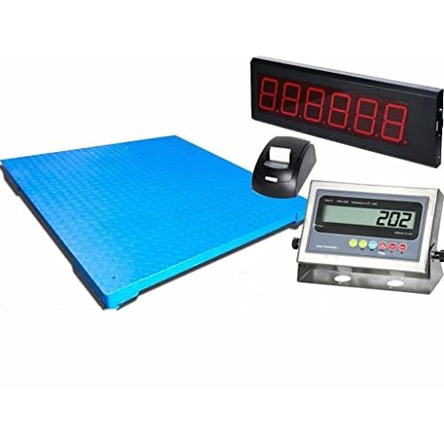 Amazon.com: Liberty 48" x 60" Industrial Floor Scale with Printer ...