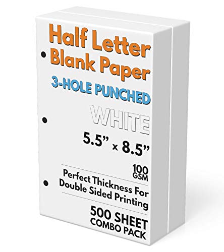 Best Papers With Holes Punched for Binders and Office Use – 290 Printing