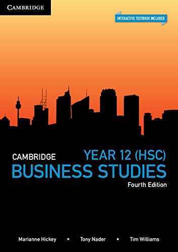 Cambridge HSC Business Studies : Hickey, Marianne, Nader, Tony ...