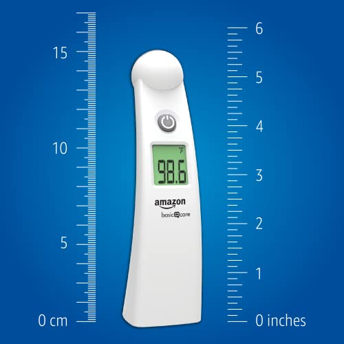 Amazon Basic Care Temple Touch Digital Thermometer, White - Your Dream ...