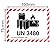Buy 50 x IATA Compliant UN 3480 Lithium Ion Battery Hazard Labels ...