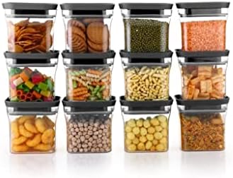 KWER 1100ml Air tight Containers Set For Kitchen Food Storage Kitchen ...