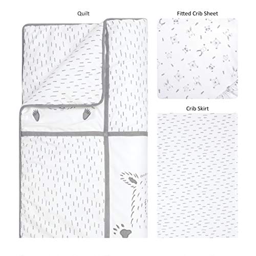 Snapklik.com : Trend Lab Peek-a-Boo Forest 3 Piece Crib Bedding Set