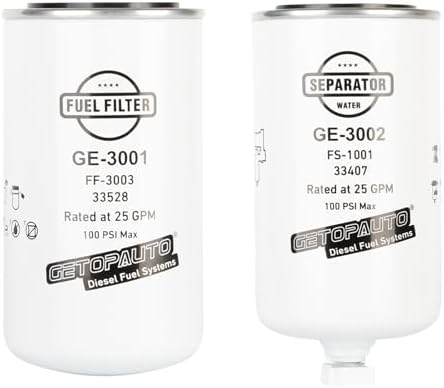 Amazon.com: GETOPAUTO Replacement Filters for FASS I Replaces FF3003 ...