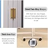 Amazon.com: 4-Panel Medical Privacy Partition Screen with Wheels ...