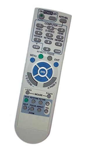 Replaced Remote Control Compatible for NEC M350XS+ VT59 NP210+ NP3250W ...