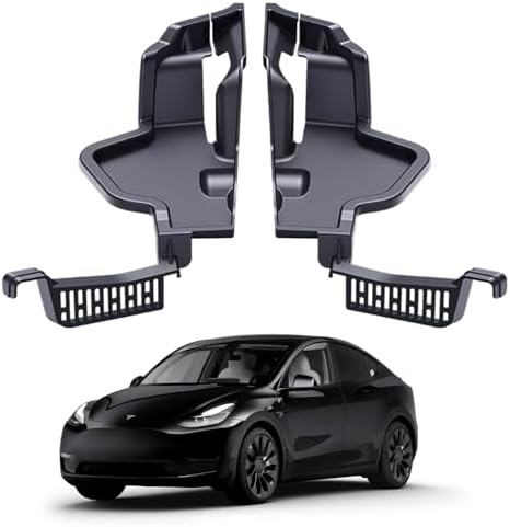 Amazon.com: 2Pcs Hood Water Barrier Box for Tesla Model Y, Front Trunk ...