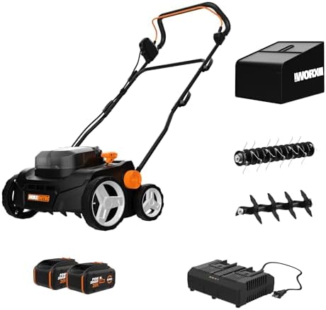 Amazon.com : RYOBI 18V ONE+ HP Brushless 14" Dethatcher/Aerator Kit ...