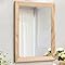Amazon.com: AAZZKANG Rustic Wood Mirror Rectangle Decorative Wall ...