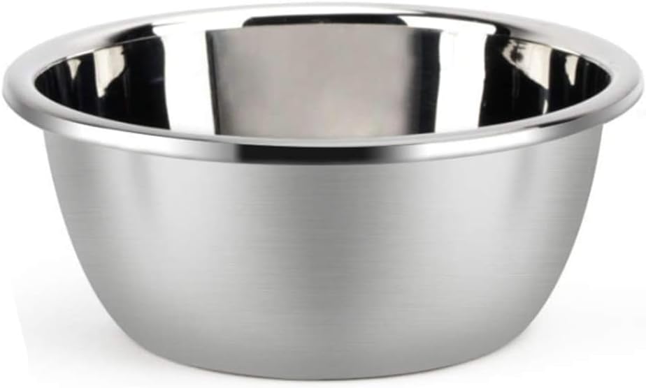 Amazon.com: FORKALER Stainless Steel Bowl Set, Heavy Duty, Deeper Edge ...