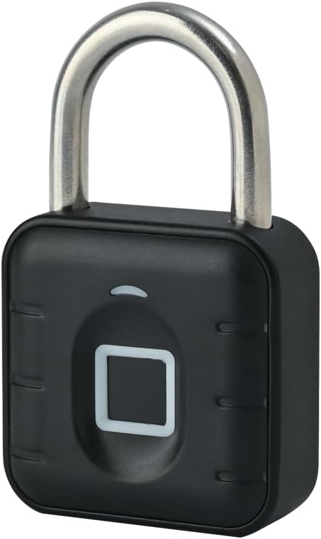 NexusLab Ultra-Fast Smart Fingerprint Padlock: Waterproof IP67 & Anti ...