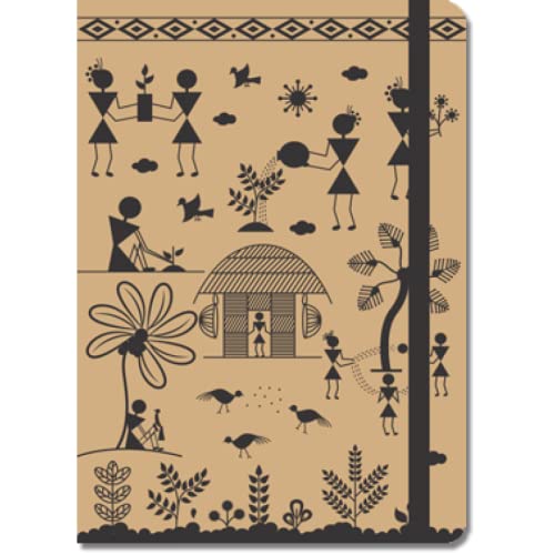Matrikas Warli Journal Notebook STD - B : Amazon.in: Office Products