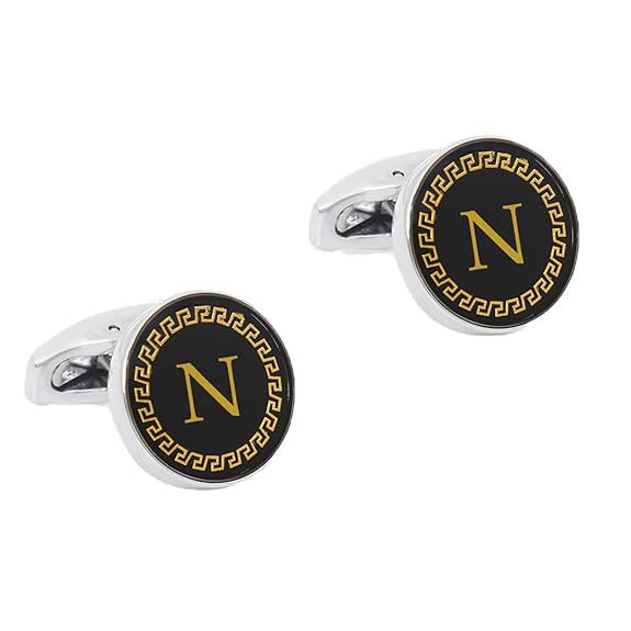 Buy AMAAL Cufflinks for Men Boys Cuff links Formal Stainless Steel ...