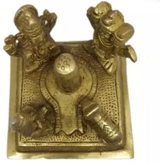 Buy PRANCHI Metals Brass Shiv Parivar with ShivLing in The Centre ...