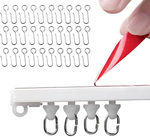 Amazon.com: Wire Cable Curtain Rod System with Clips : Home & Kitchen