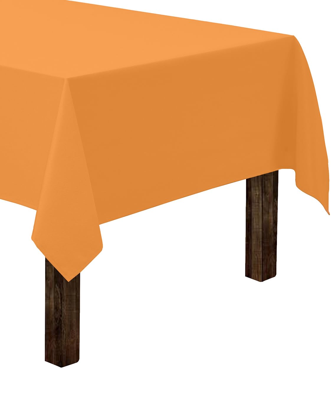 Amazon.com: Gee Di Moda Rectangle Tablecloth - 60 x 102 Inch Orange ...