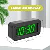Amazon.com: Timegyro Digital Clock Battery Operated - LED Display Alarm ...