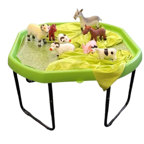 Talking Turtle Tuff Tray & Stand for Kids - 100cm x 100cm Mixing Play ...