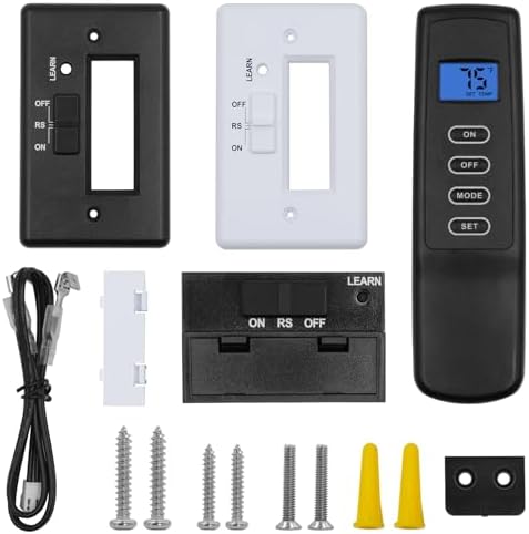 Amazon.com: Upgrade Gas Fireplace Remote Control Kit, Millivolt Gas ...