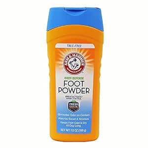 Amazon.com: Arm & Hammer Foot Powder for Shoes & Feet, Talc-Free Odor ...