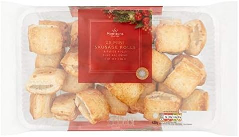 Morrisons Mini Sausage Rolls, 28 Pack : Amazon.co.uk: Grocery