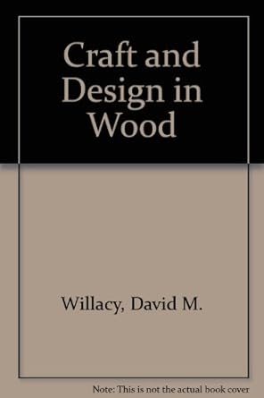 Craft and Design in Wood, Gcse Edition: Willacy, David M ...