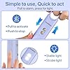 Personal Safety Alarm for Women – 130dB Siren with Dual LED Strobe ...