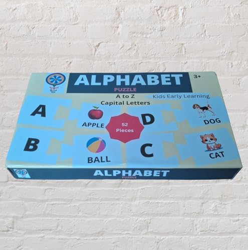 Buy Alphabet Jigsaw Puzzle for Early Learning of Kids, 26 English ...