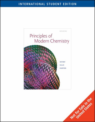 Buy Principles of Modern Chemistry Book Online at Low Prices in India ...