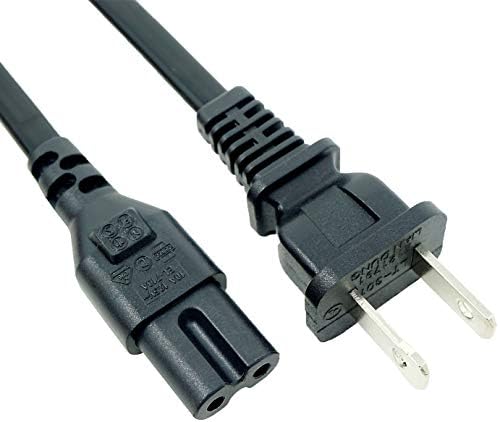 Amazon.com: MaxLLTo 6ft Extra Long 18AWG 2 Prong Figure 8 AC Wall Cable ...