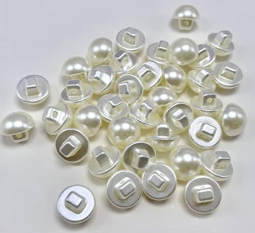 Amazon.com: 30 Pcs Plastic ABS Mushroom Half Dome Button Buttons 12mm ...