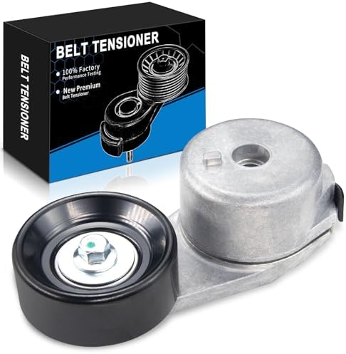 Amazon.com: SZKAIDAG Belt Tensioner Assembly with Pulley for:-Ford ...