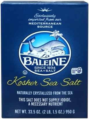 Amazon.com: La Baleine Coarse Sea Salt, Canister 26.5oz