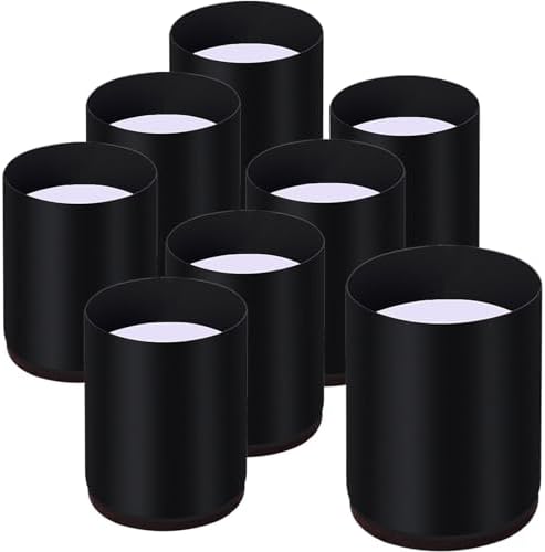 ZOFUN Chair and Bed Raisers 8-Pack, 6 x 5cm Heavy Duty Metal Furniture ...