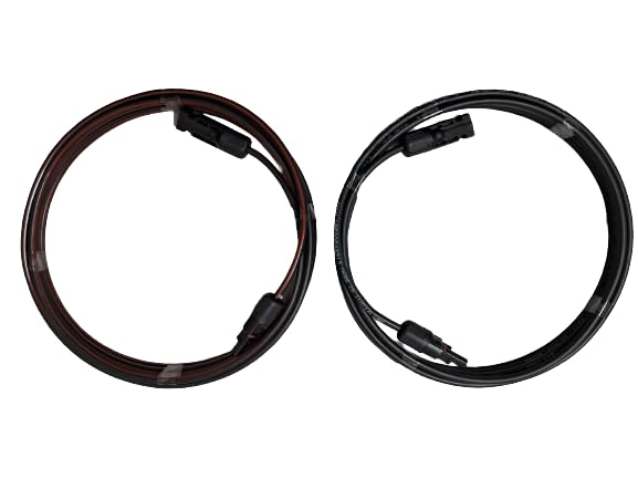 Texas Solar 4sqmm Dual PVC Coated UV Protected DC Cable (20m (10m Red+ ...