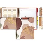 Amazon.com : EYROZILL Spiral Notebook 8.5 x 11 Clipboard with Storage ...
