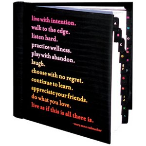 Amazon.com: Live With Intention - Radmacher Address Book: Books