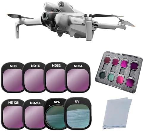Amazon.com : ND Filter Set for DJI Mini 4 Pro, 6-Pack Drone Camera Lens ...