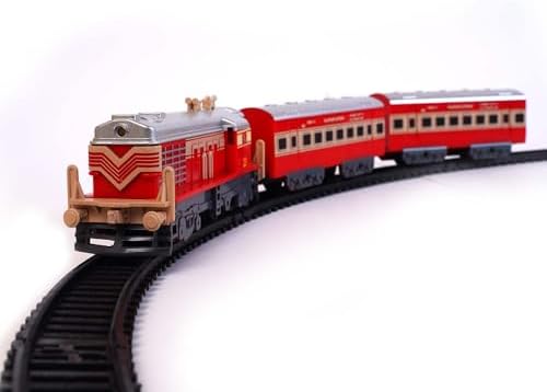 Buy Centy Toys Plastic Indian Passenger Train With Coaches & Railway ...