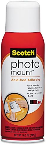 Amazon.com: Scotch Spray Mount Repositionable Adhesive, 10.25 oz ...