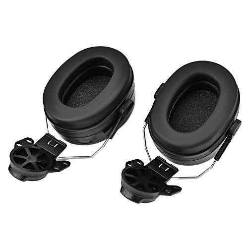 Ear Defenders, Hard Hat Ear Defenders, Earmuff Attachment, Black Foam ...