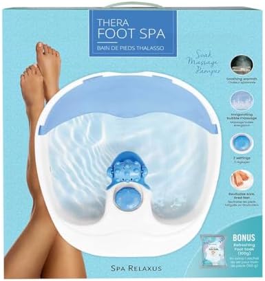 Amazon.com: Thera Foot Spa. Soothing Warmth Foot Bath Massager, Heat ...