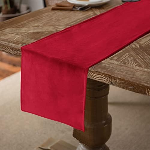 Amazon.com: Red Table Runner 72 Inches Long Sequin Table Runner Glitter ...