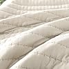 Amazon.com: ROARINGWILD Ivory Queen Size Quilt Bedding Sets with 2 ...
