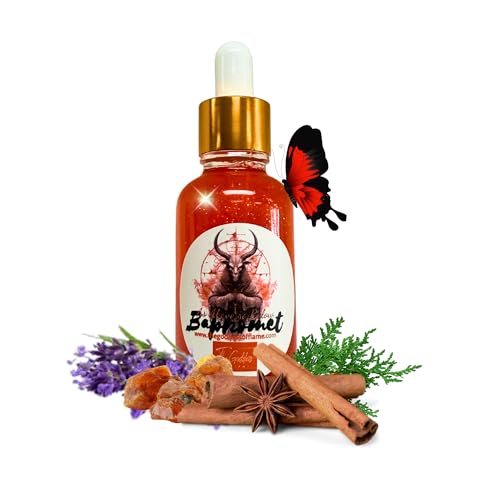 Amazon.com: Baphomet Conjure Oil – Ritual Anointing Oil for Balance ...