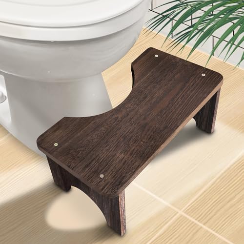 Amazon.com: Snughome Toilet Stool for Adult, 7.3" Height Bathroom Poop ...